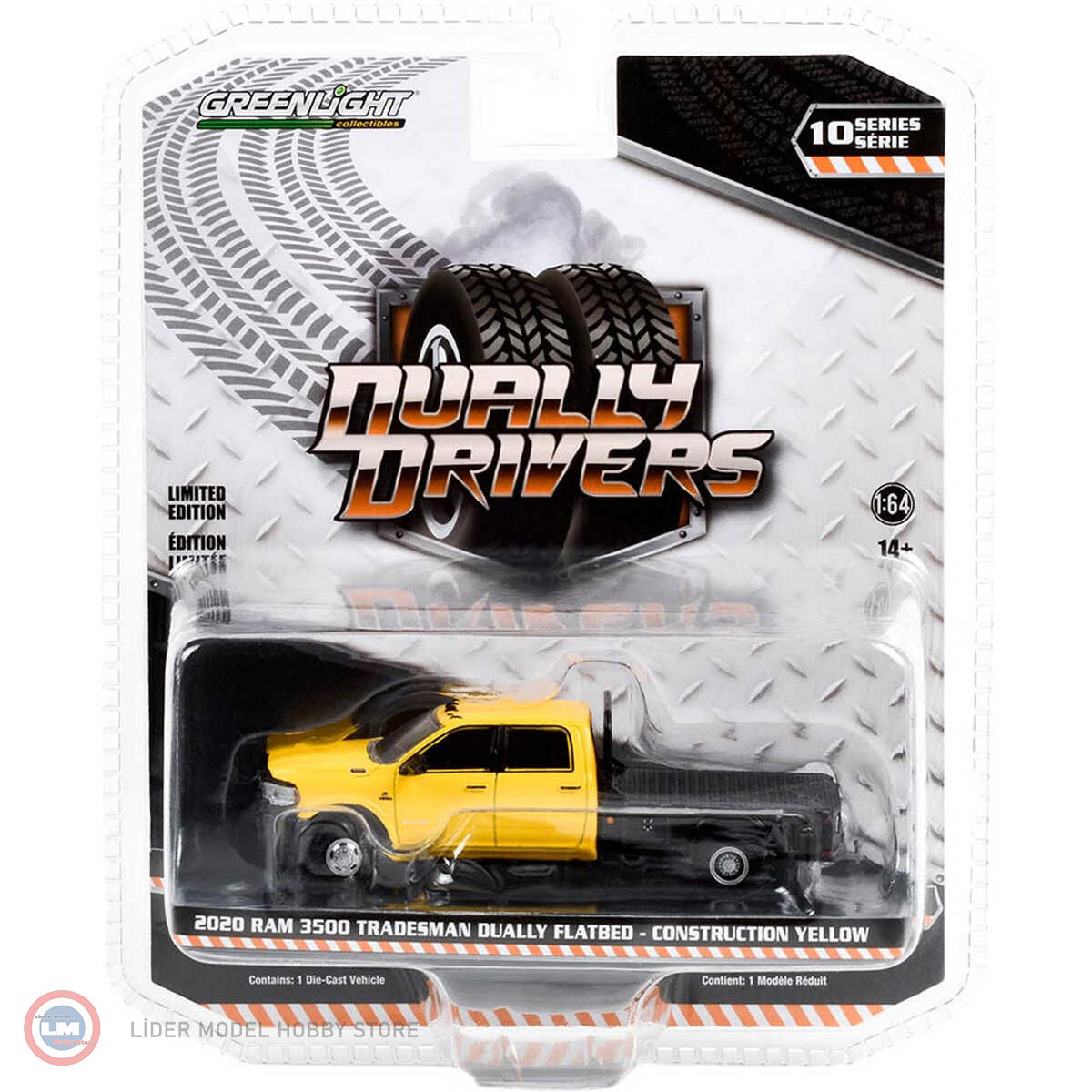 Greenlight - 1:64 2020 Dodge Ram 3500 Tradesman Dually Flatbed in ...