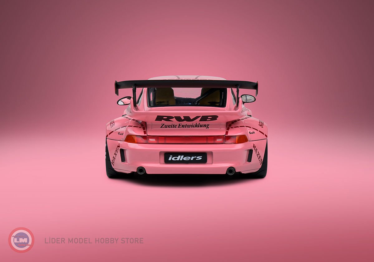 Solido - 1:18 Solido Porsche 911 (993) #23 RWB Rauh-Welt Sopranos Pink ...