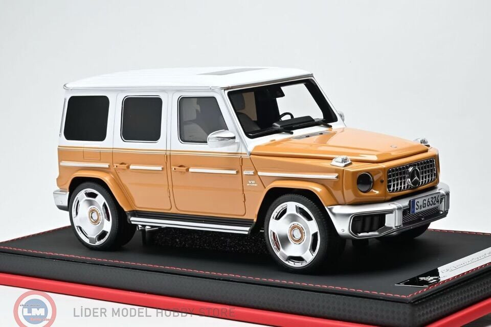 BBA Model - 1:18 BBA 2025 Mercedes Benz G63 AMG Latte Two Tone - 24.210 ...