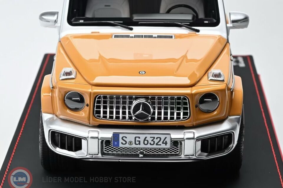 BBA Model - 1:18 BBA 2025 Mercedes Benz G63 AMG Latte Two Tone - 24.210 ...