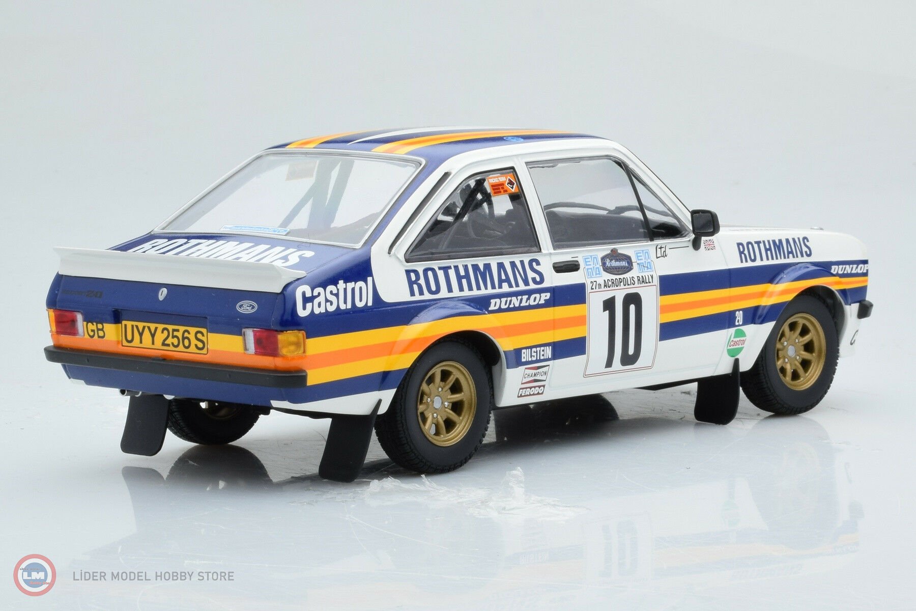 Minichamps - 1:18 1980 Ford RS 1800 #10 - ROTHMANS RALLY TEAM - 6.906 ...