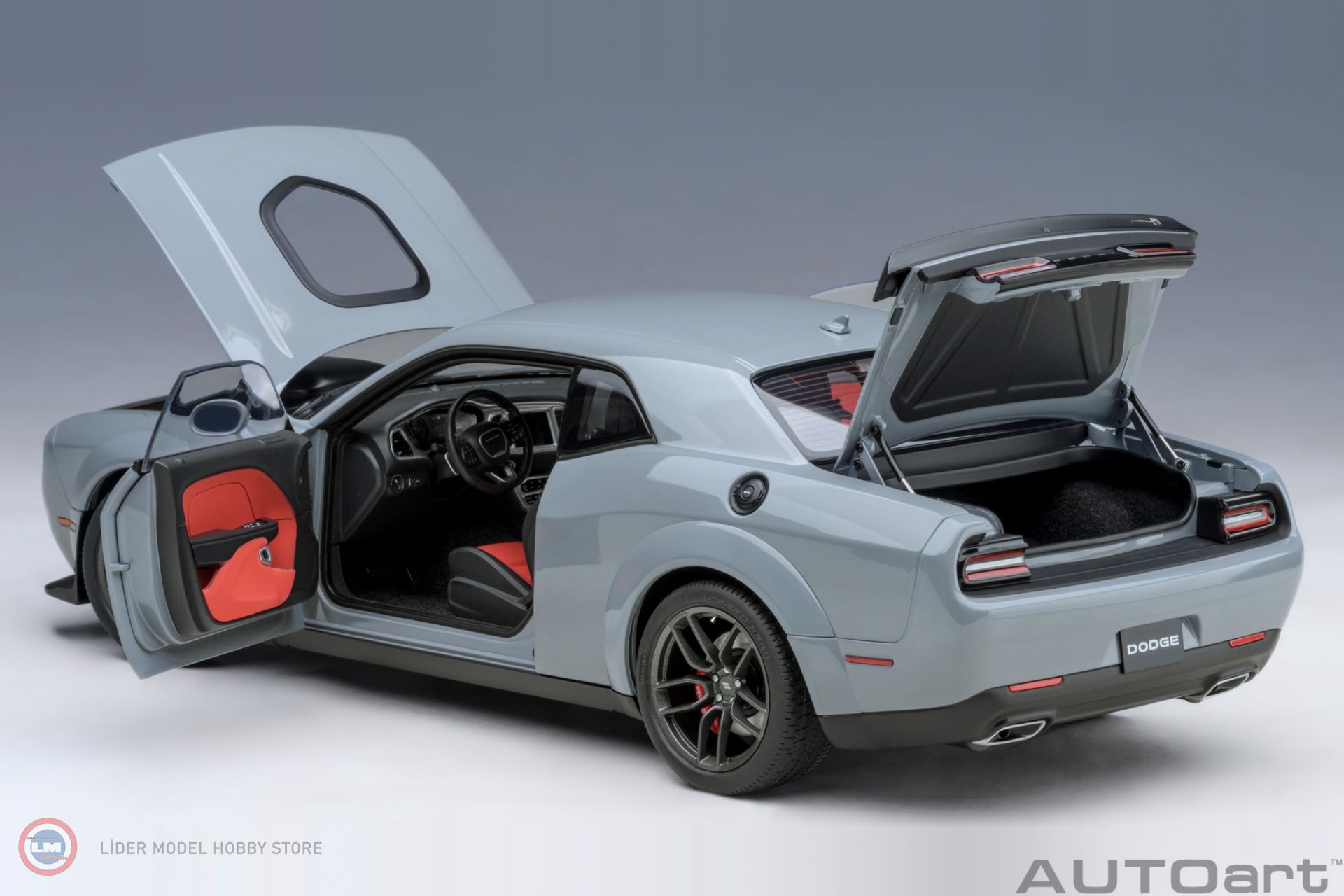 Autoart - 1:18 Autoart 2022 Dodge Challenger RT SCAT PACK SHAKER ...