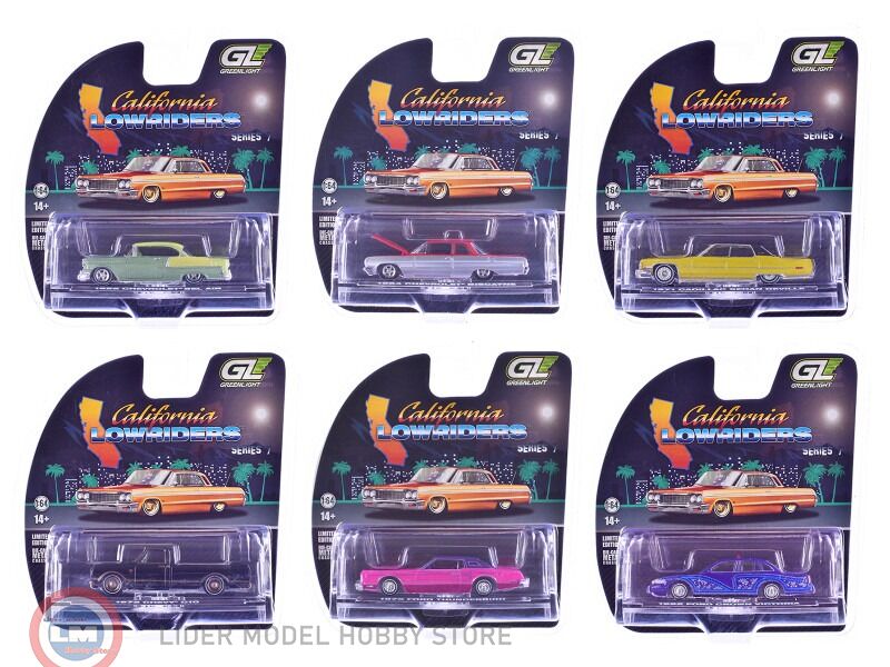 Greenlight - 1:64 Greenlight 1956 Chevrolet Bel Air Lowrider Crocus ...