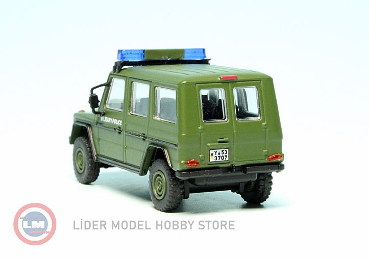 Schuco - 1:87 1980 Mercedes Benz G-CLASS (W460) POLICE MILITARY - 852 ...