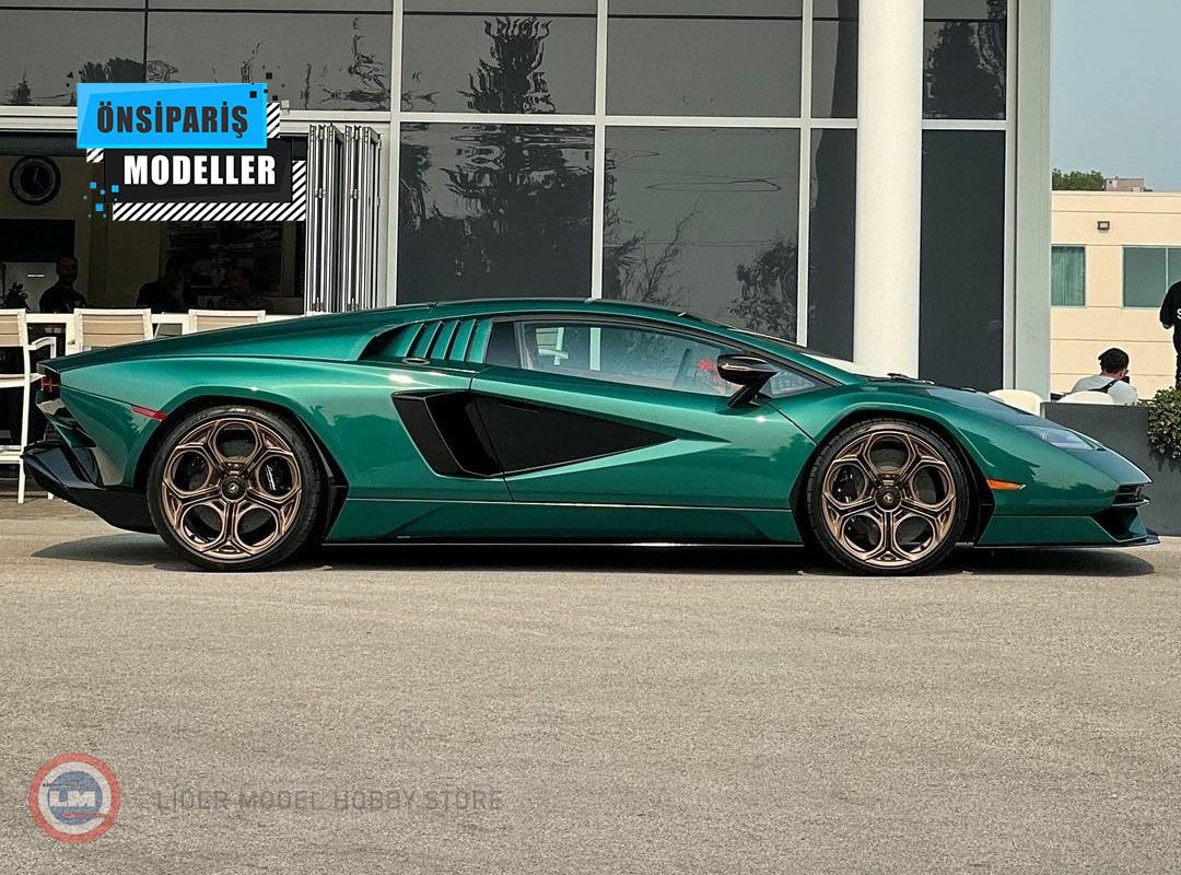 MR Collection - 1:18 Lamborghini Countach LPI 800-4 Verde Abete - 19. ...