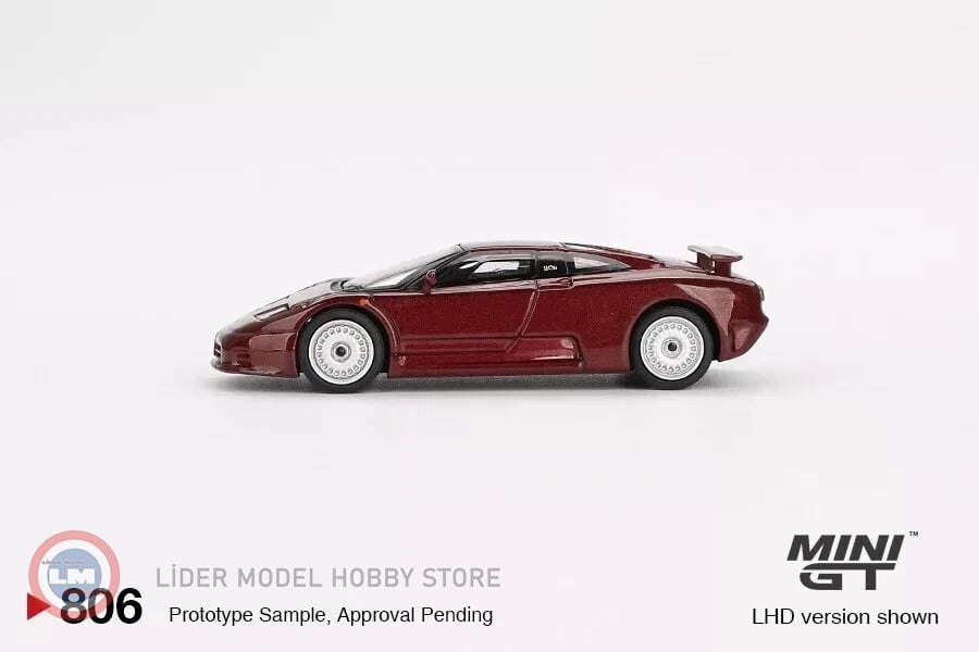 Mini GT - 1:64 Mini GT 1995 Bugatti EB110 GT DARK RED METALLIC - 906,91 ...