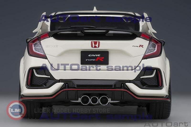 Autoart - 1:18 2021 Honda Civic Type R (FK 8) (championship white) - 14 ...