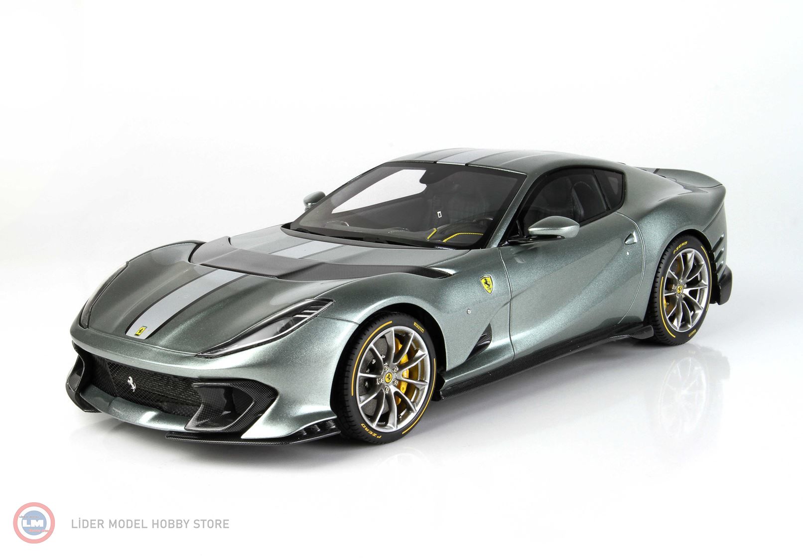 BBR - 1:18 2021 Ferrari 812 Competizione-Coburn Grey - 22.446,34 TL ...