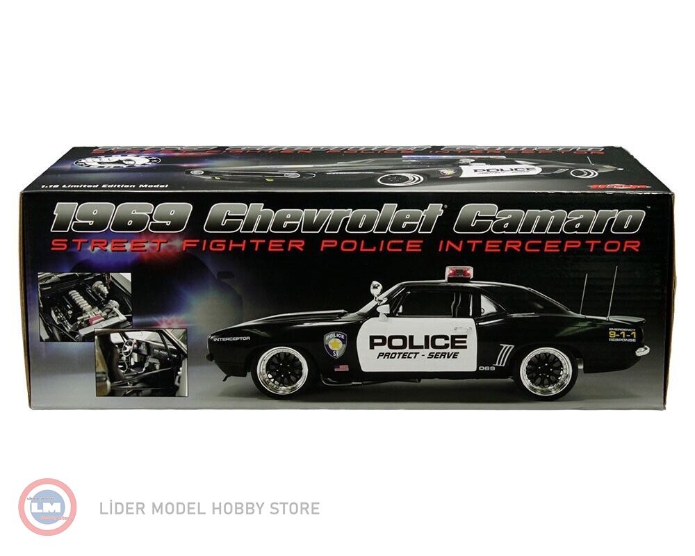 GMP - 1:18 1969 Chevrolet Camaro Street Fighter Police Interceptor - 13 ...