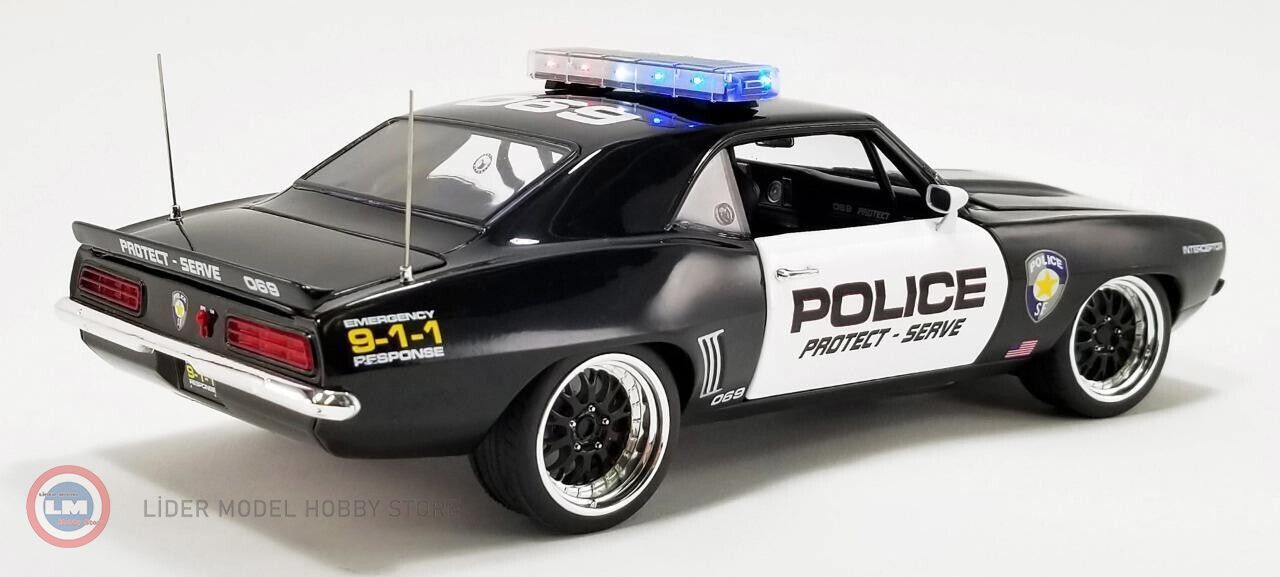 GMP - 1:18 1969 Chevrolet Camaro Street Fighter Police Interceptor - 13 ...
