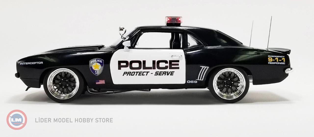 GMP - 1:18 1969 Chevrolet Camaro Street Fighter Police Interceptor - 13 ...