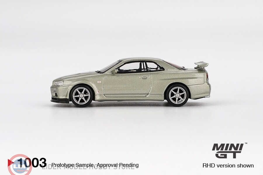 Mini GT - 1:64 Mini GT 2002 Nissan SKYLINE GT-R (R34) VSPEC II RHD ...
