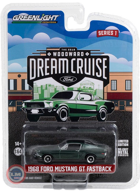 Greenlight - 1:64 1968 Ford Mustang GT Fastback 24th Annual - 678,19 TL ...