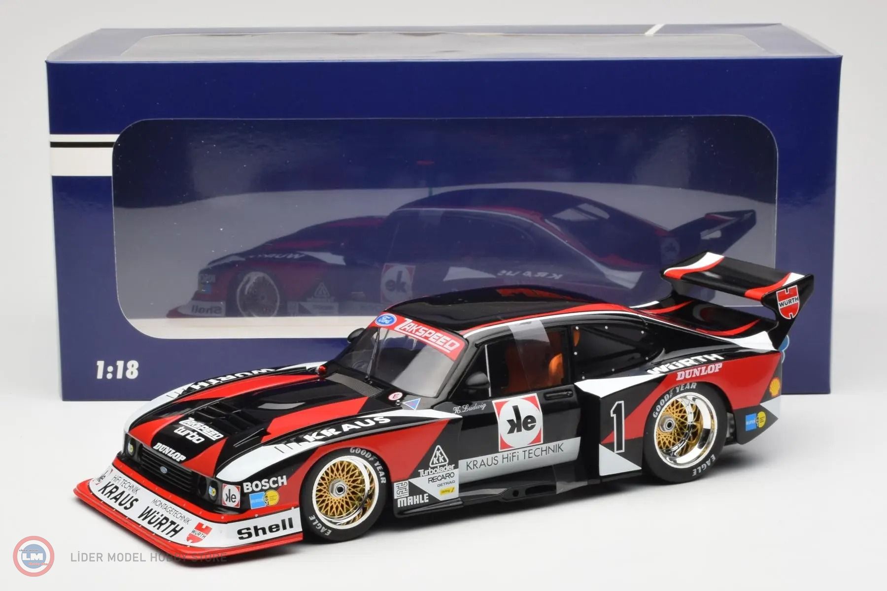 WERK83 - 1:18 1980 Ford Capri Turbo Gr.5 Kraus #1 DRM - 4.492,37 TL - 3 ...