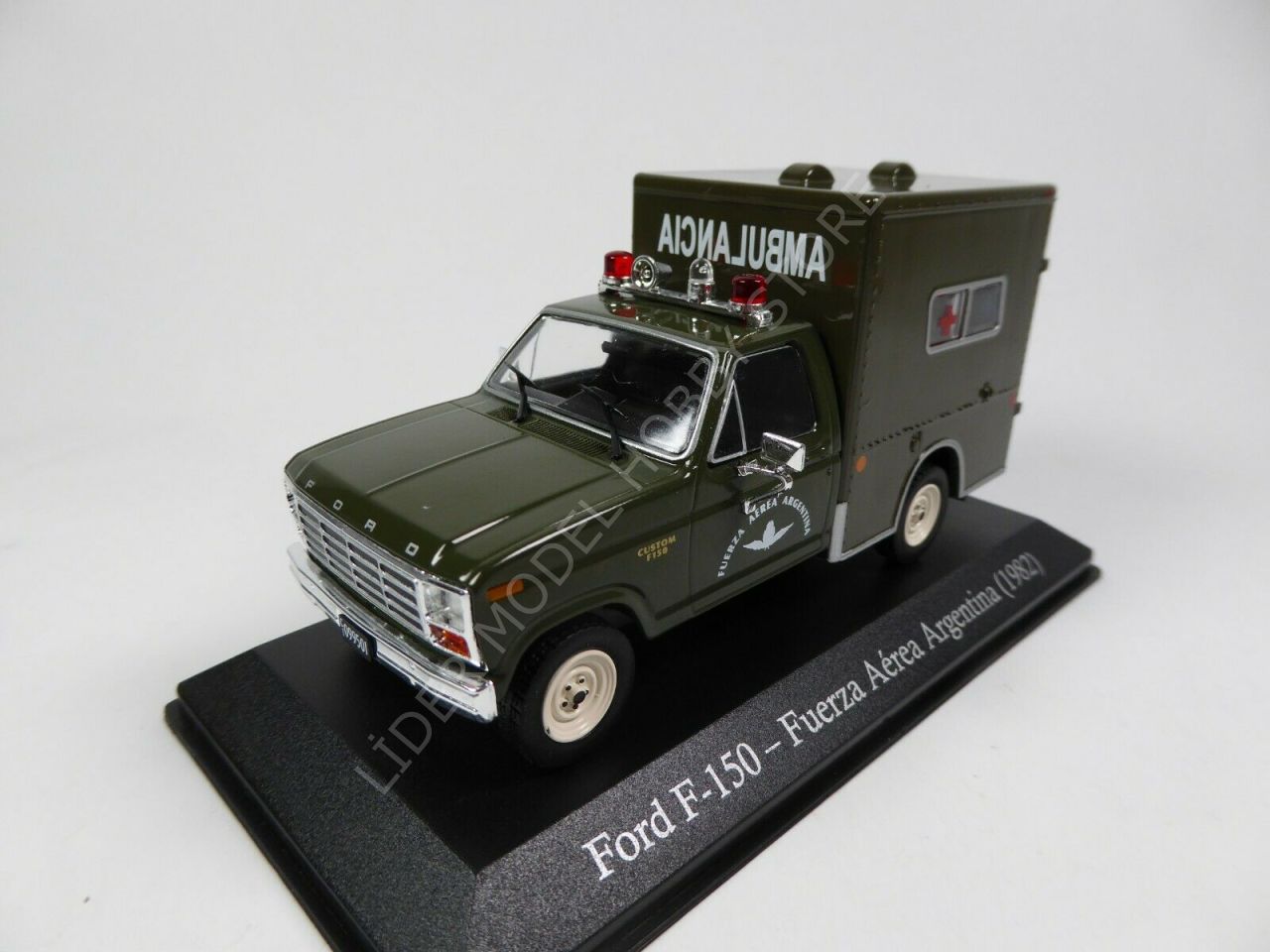 Atlas - 1:43 1982 Ford F-150 Fuerza Aerea Argentina - 634,48 TL - 634,48 TL