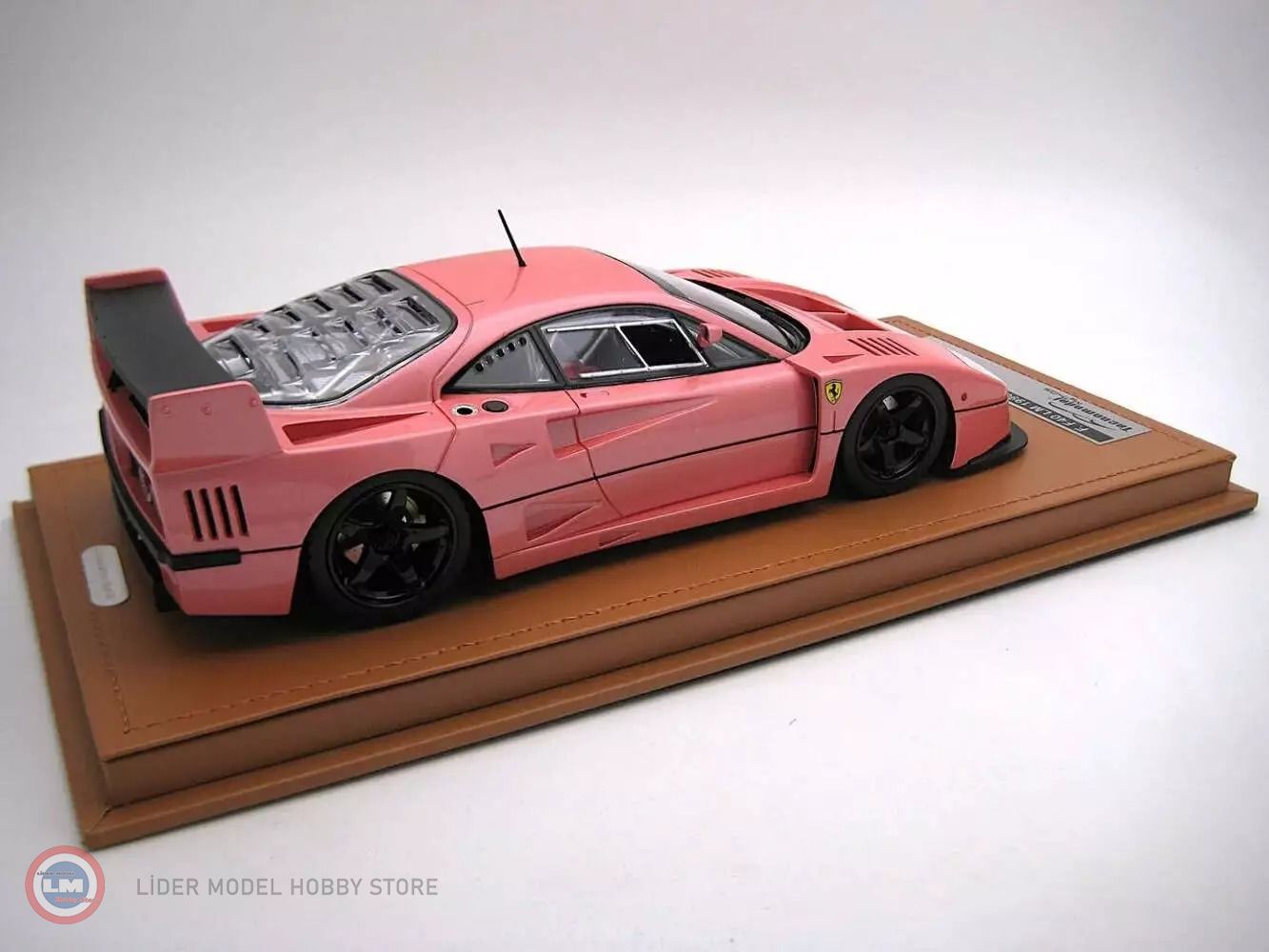 Tecnomodel - 1:18 1996 Ferrari F40 LM Press Version Metallic Pink with ...