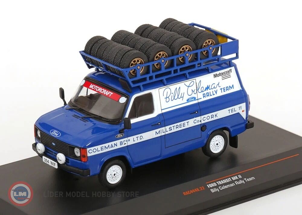 IXO - 1:43 IXO 1966 Ford Transit MkI, Billy Coleman Rally Team - 2.931 ...