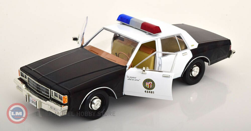 Greenlight - 1:18 1986 Chevrolet Caprice '' MacGyver '' Los Angeles ...