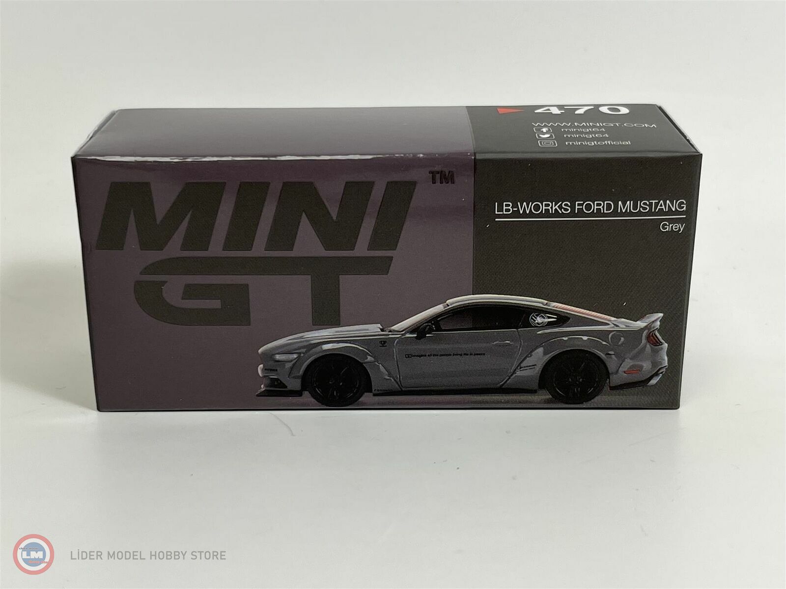 Mini GT - 1:64 Ford Mustang GT LB-Works - 945,84 TL - 945,84 TL